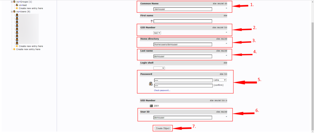 How to create a user account in phpldapadmin? – How Stash
