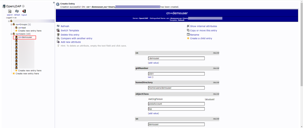 How to create a user account in phpldapadmin? – How Stash